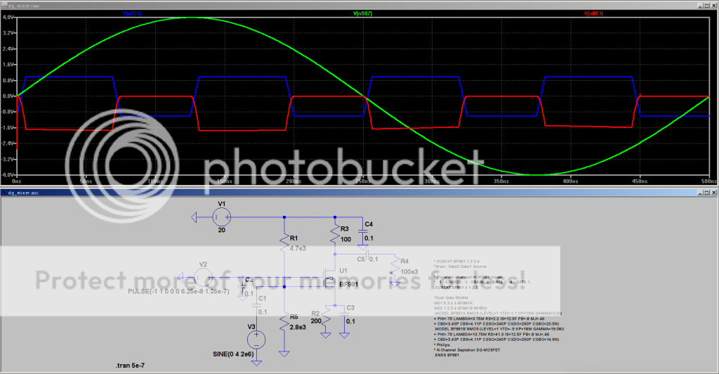 dual gate mosfet mixer help. | All About Circuits