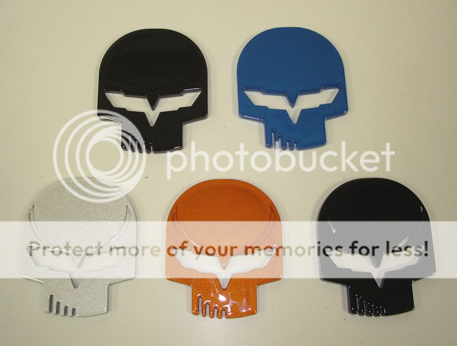 *NEW* Painted Jake Skull & Chicklet..... pics - CorvetteForum ...