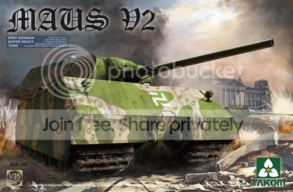 THREE new Maus kits - PlasticPanzers.com Forum