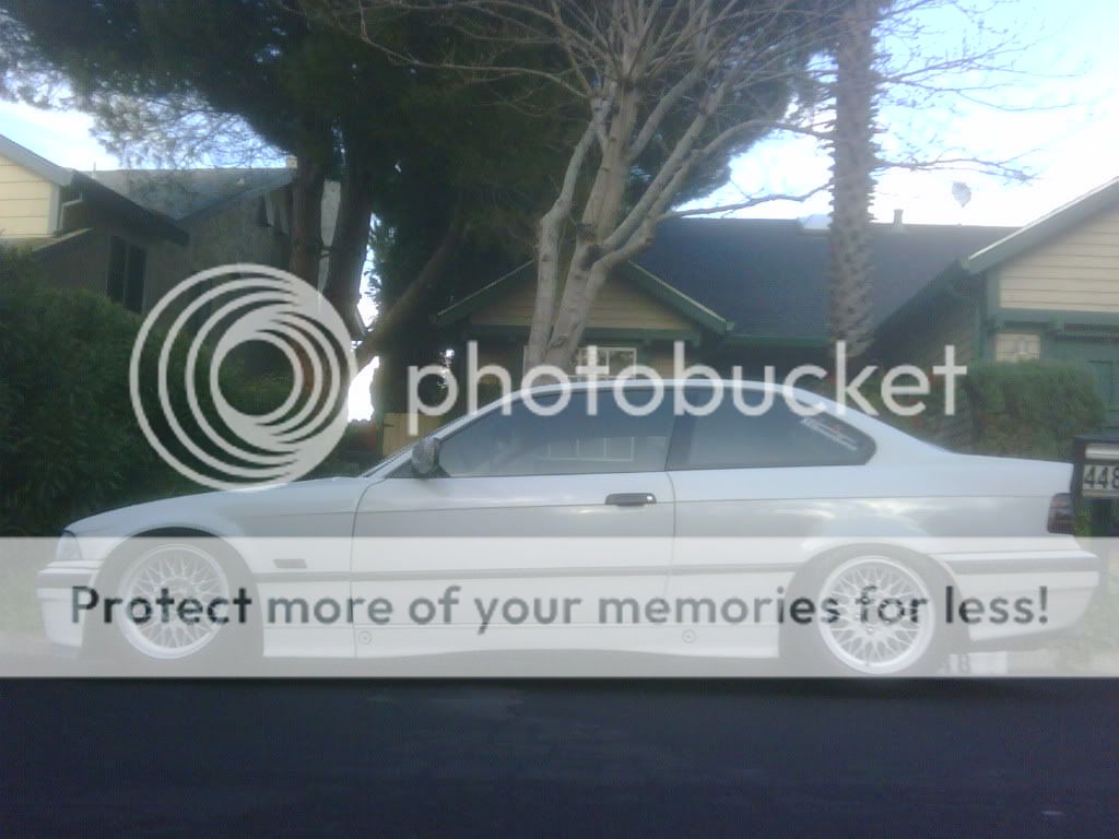 16" one pc style 5 wheels on a e36